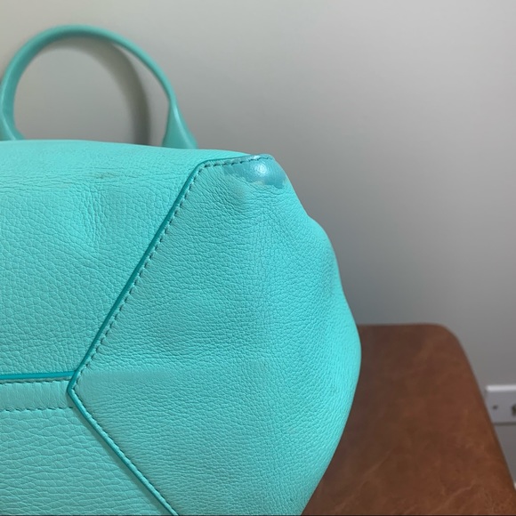 Tiffany & Co. | Bags | Tiffany Co Leather Tote Blue | Poshmark